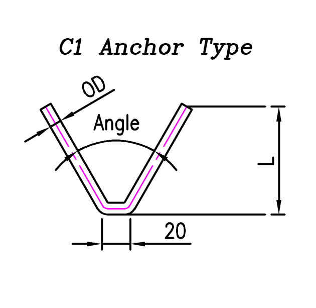 Steel Anchors for Refractory (Castable & Gunning) – Single Lining ...